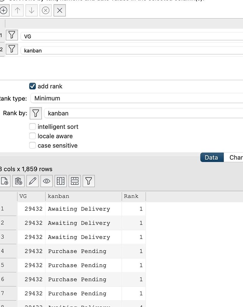 How to Sort+Rank - Question - Easy Data Transform